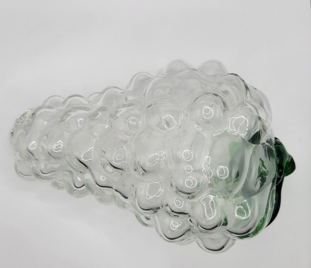 Hand Blown Crystal Grape Cluster - Etsy