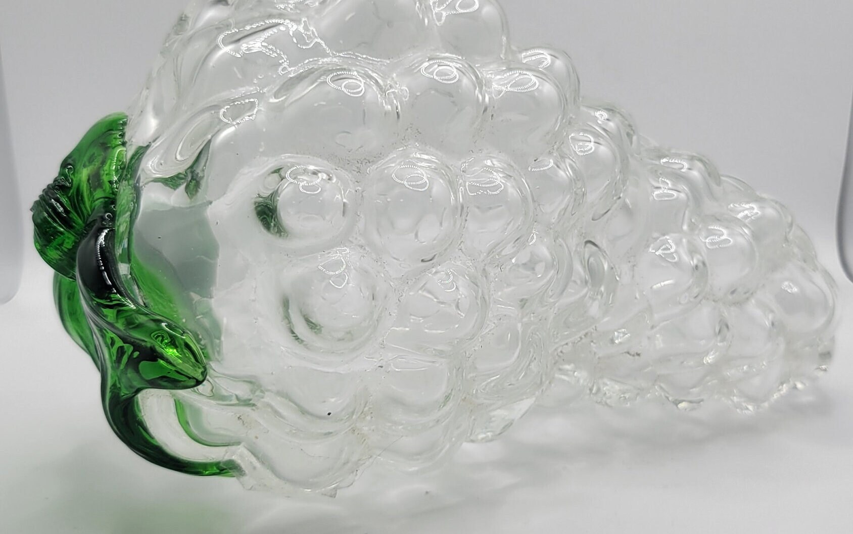 Hand Blown Crystal Grape Cluster - Etsy