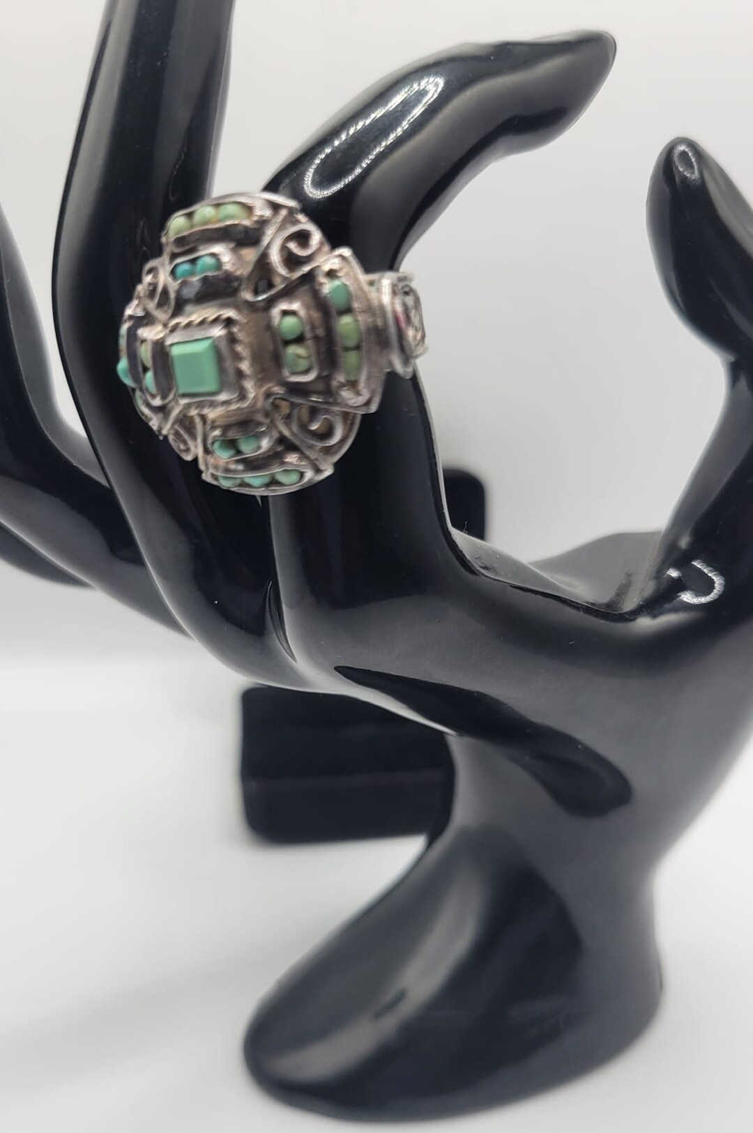 Sterling Silver 925 Ring. Mexico -turquoise - Etsy