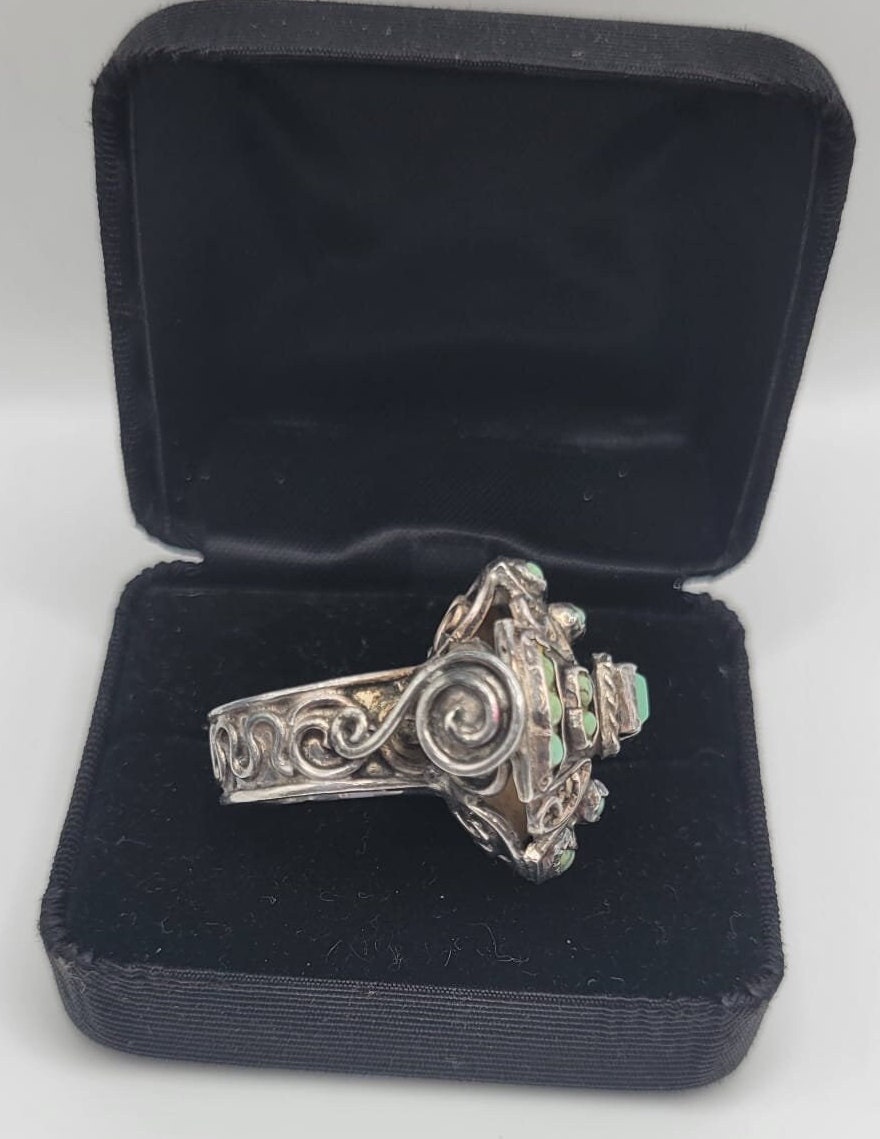Sterling Silver 925 Ring. Mexico -turquoise - Etsy