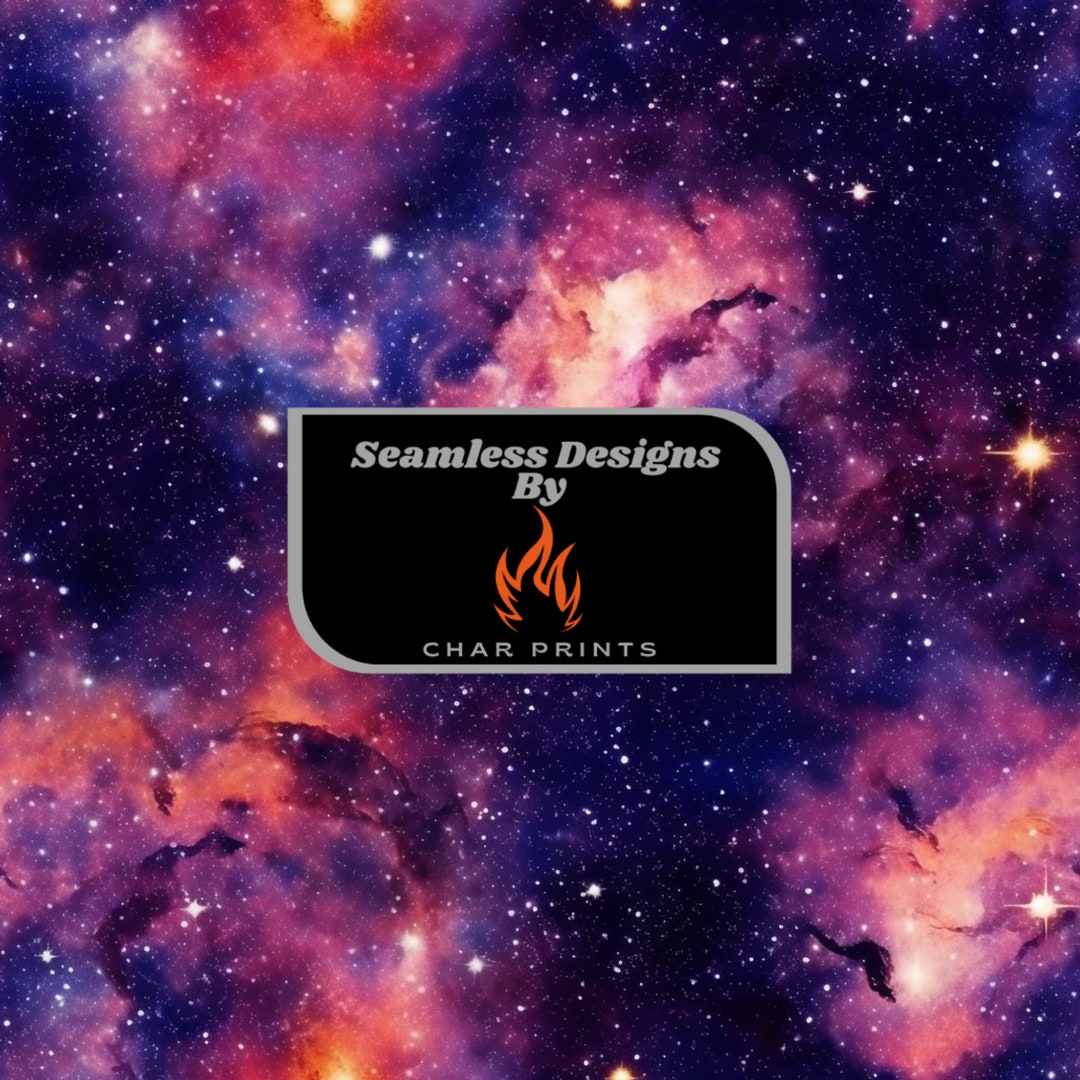 Galaxy Design Repeating Pattern - Digital Download Design - Seamless ...