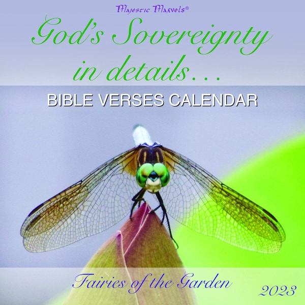 Bible Verses 2023 Wall Calendar - Etsy
