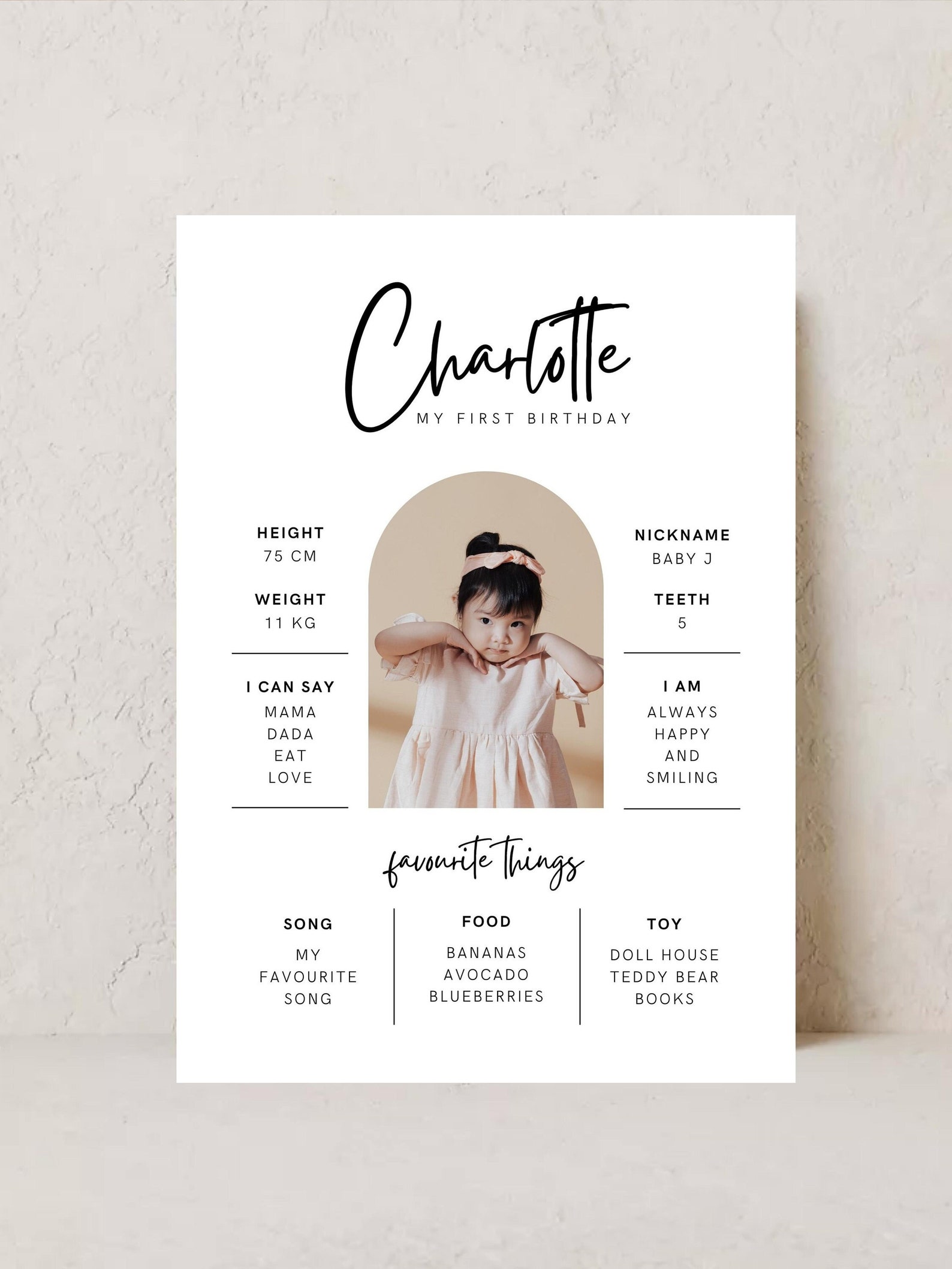 Birthday Sign Milestone 1st Birthday Girl Birthday Boy Milestone With ...