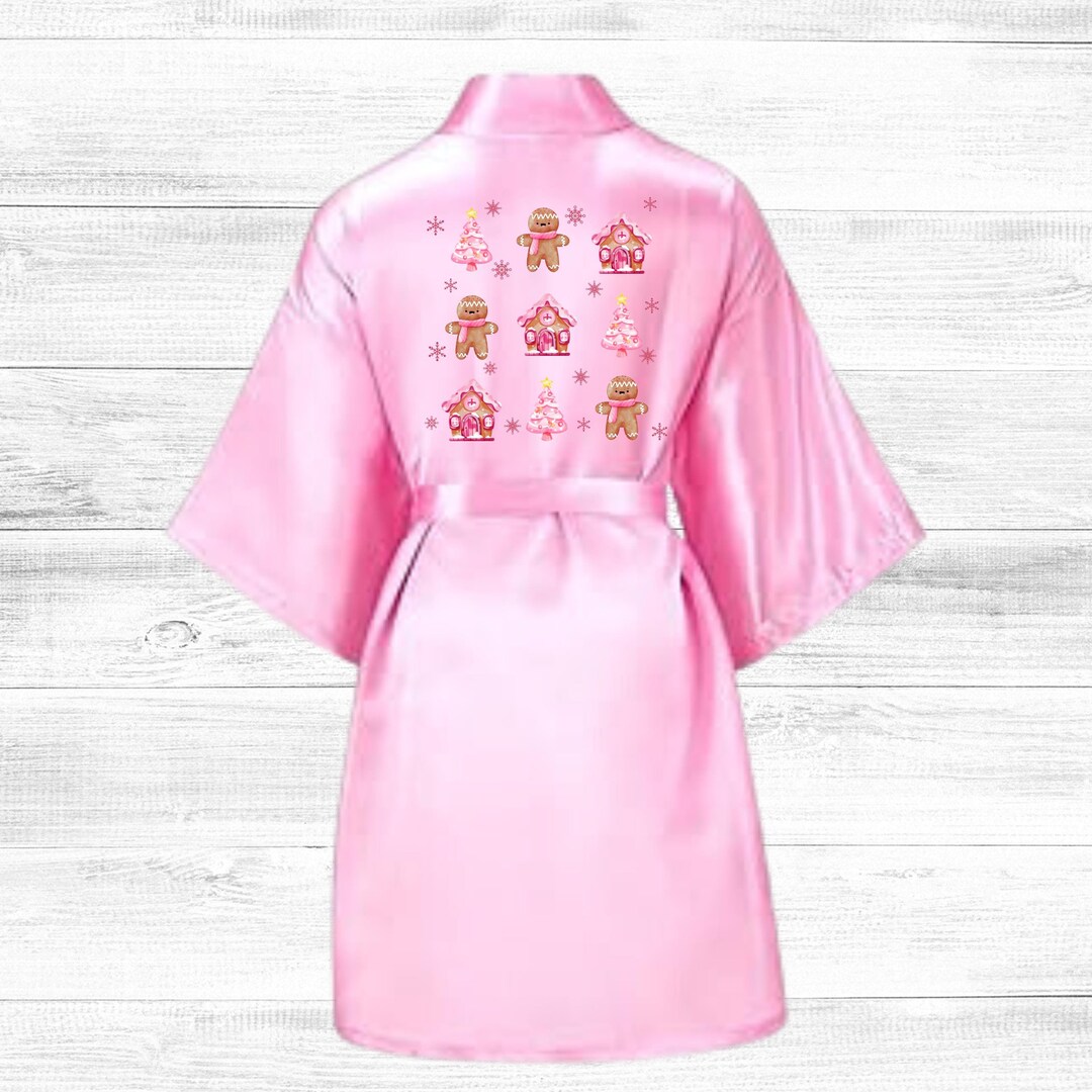 Personalized Cozy Christmas Village Spa Robes, Kids Slumber Party and ...