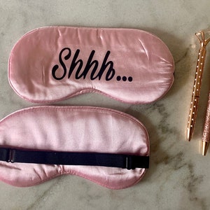 Adjustable Strap Eye Mask for Girls - Kids Custom Sleep Mask - Girls ...