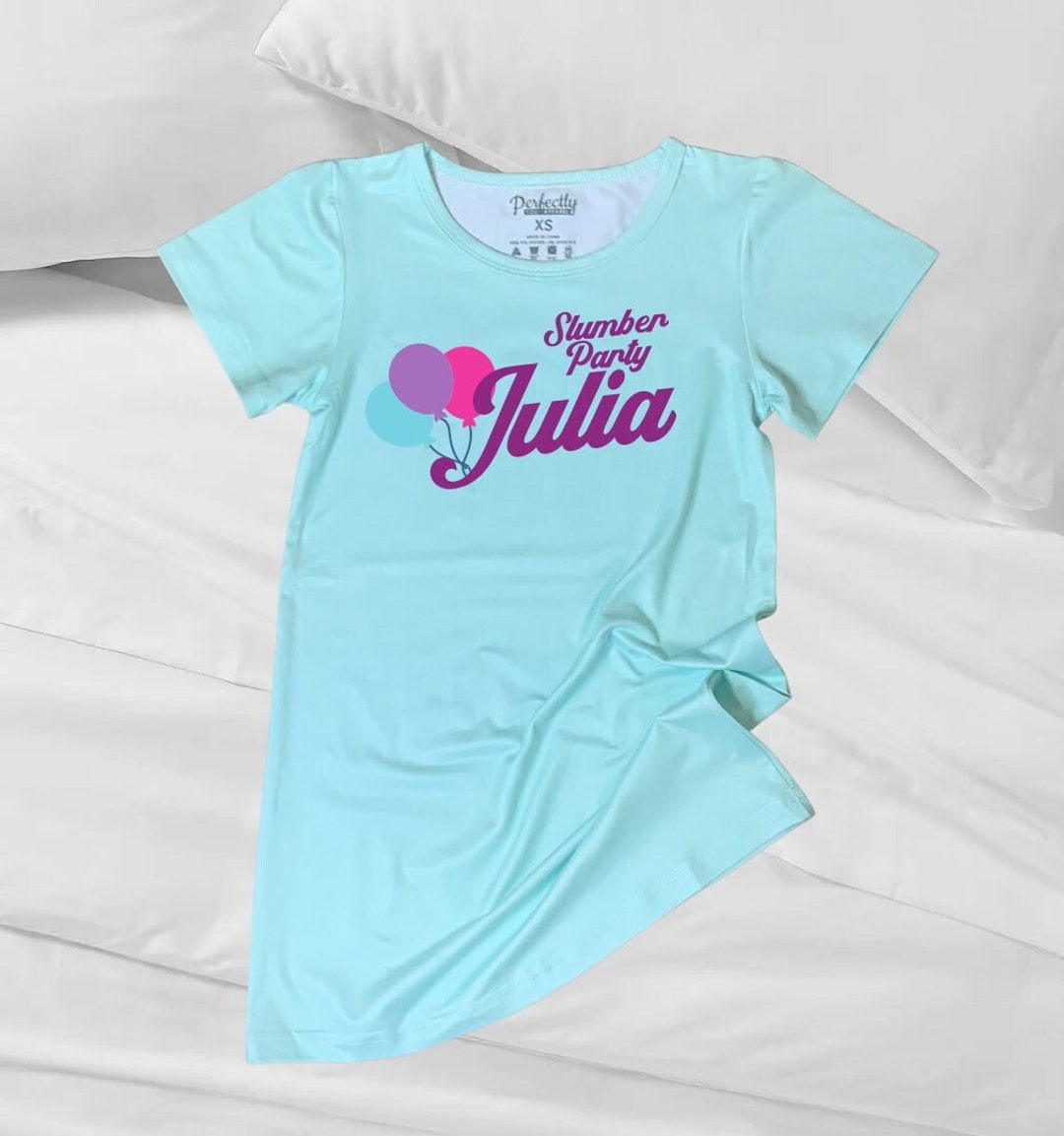 Personalized Toddler Girl Nightgowns for Birthdays, Custom Birthday ...
