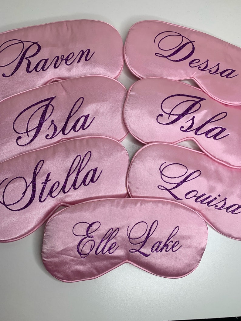 Customized Spa Mask for Kids Sleepover and Slumber Party, Personalized ...