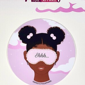 Girly Sticker Collection Bundle, Slumber Party Sticker Set, Brown Skin ...