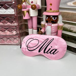 Personalized Adjustable Strap Eye Mask for Toddler and Little Girls ...