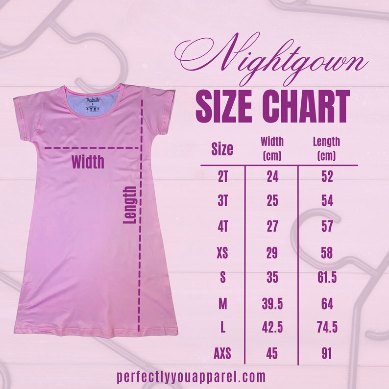 Custom Name Girls Flower Nightgowns, Personalized Floral Pink Sleep Set ...