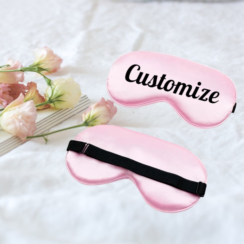 Personalized Adjustable Strap Eye Mask for Toddler and Little Girls ...