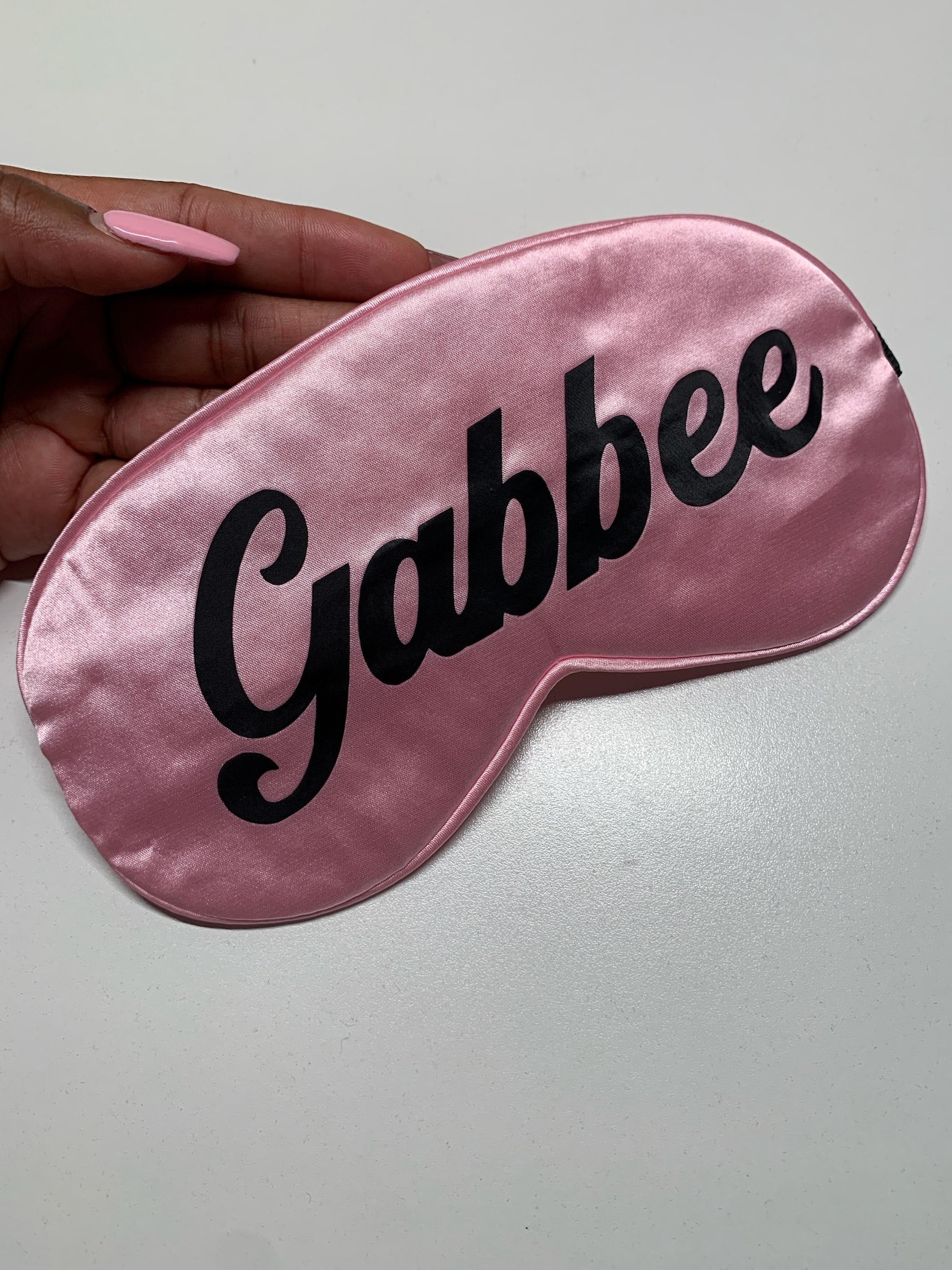 Personalized Adjustable Strap Eye Mask for Toddler and Little Girls ...
