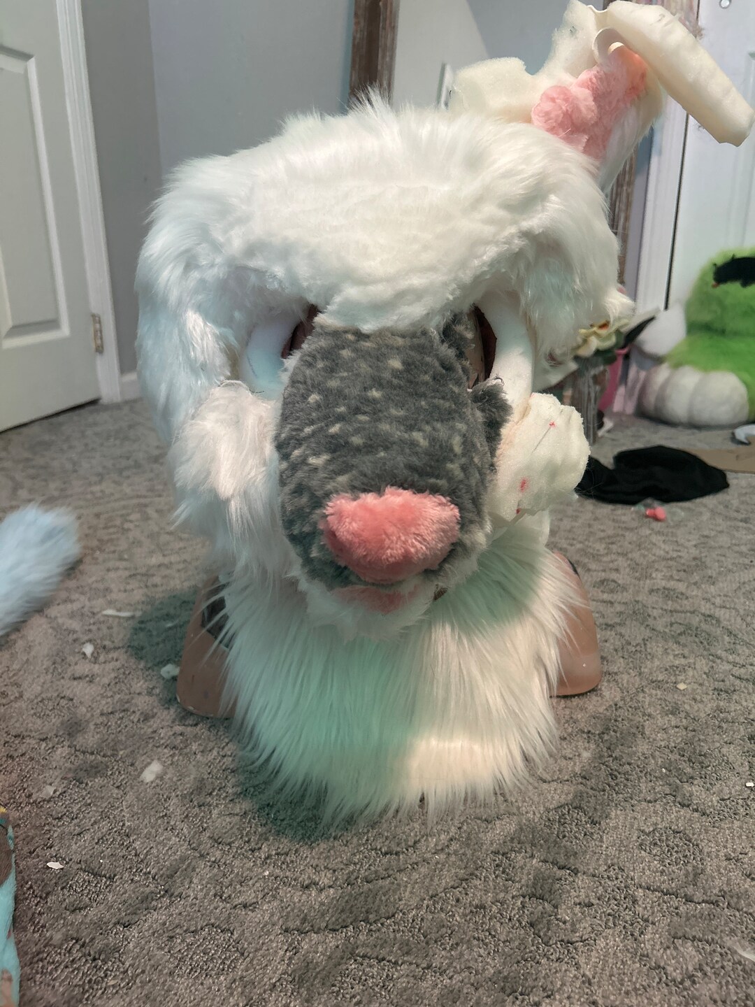 Unfinished FURSUIT Head Low Quality - Etsy
