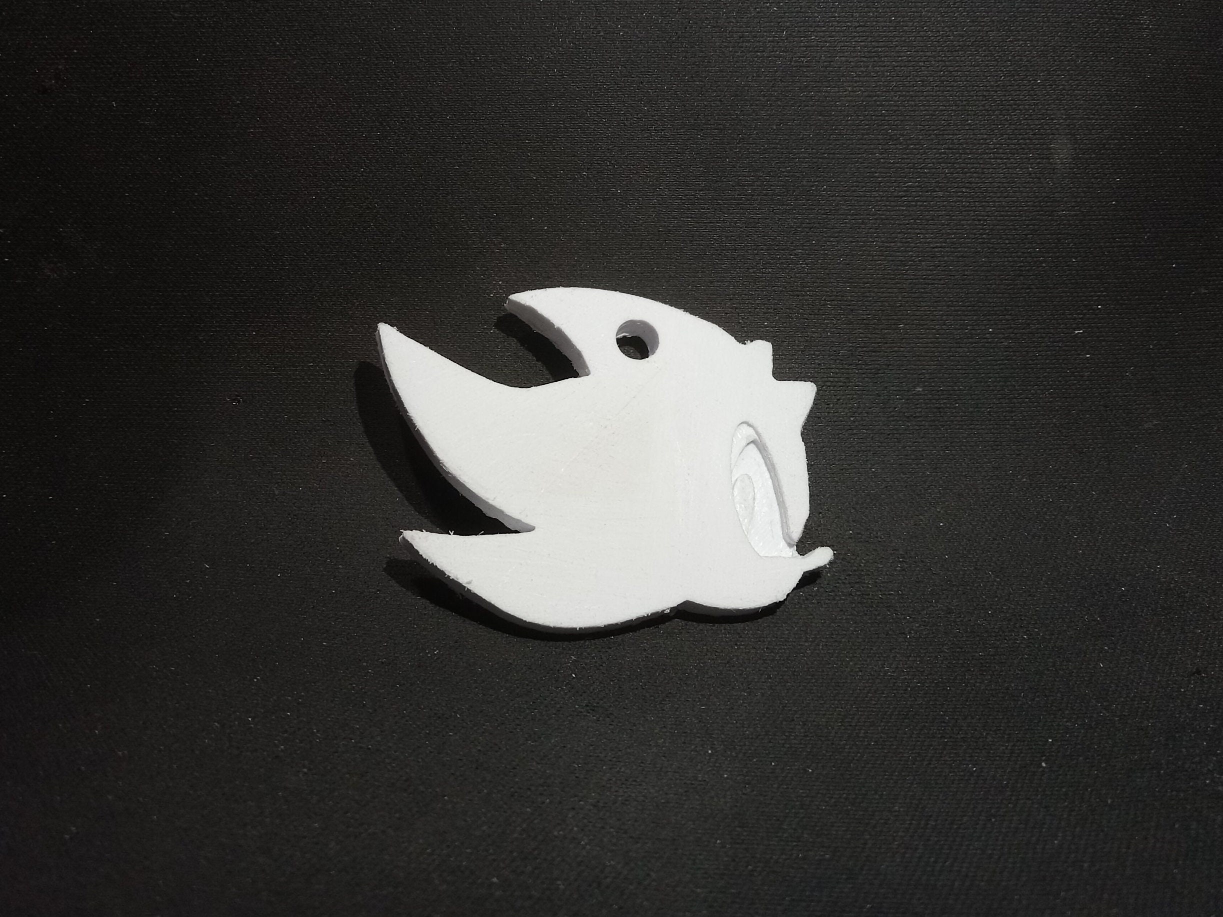 Shadow the Hedgehog Keychain and Pendant - Etsy