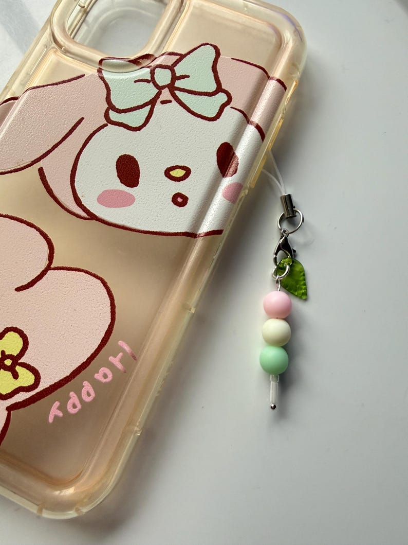 Handmade Pastel Dango Phone Charm – Kawaii Japanese Sweet Strap - Etsy