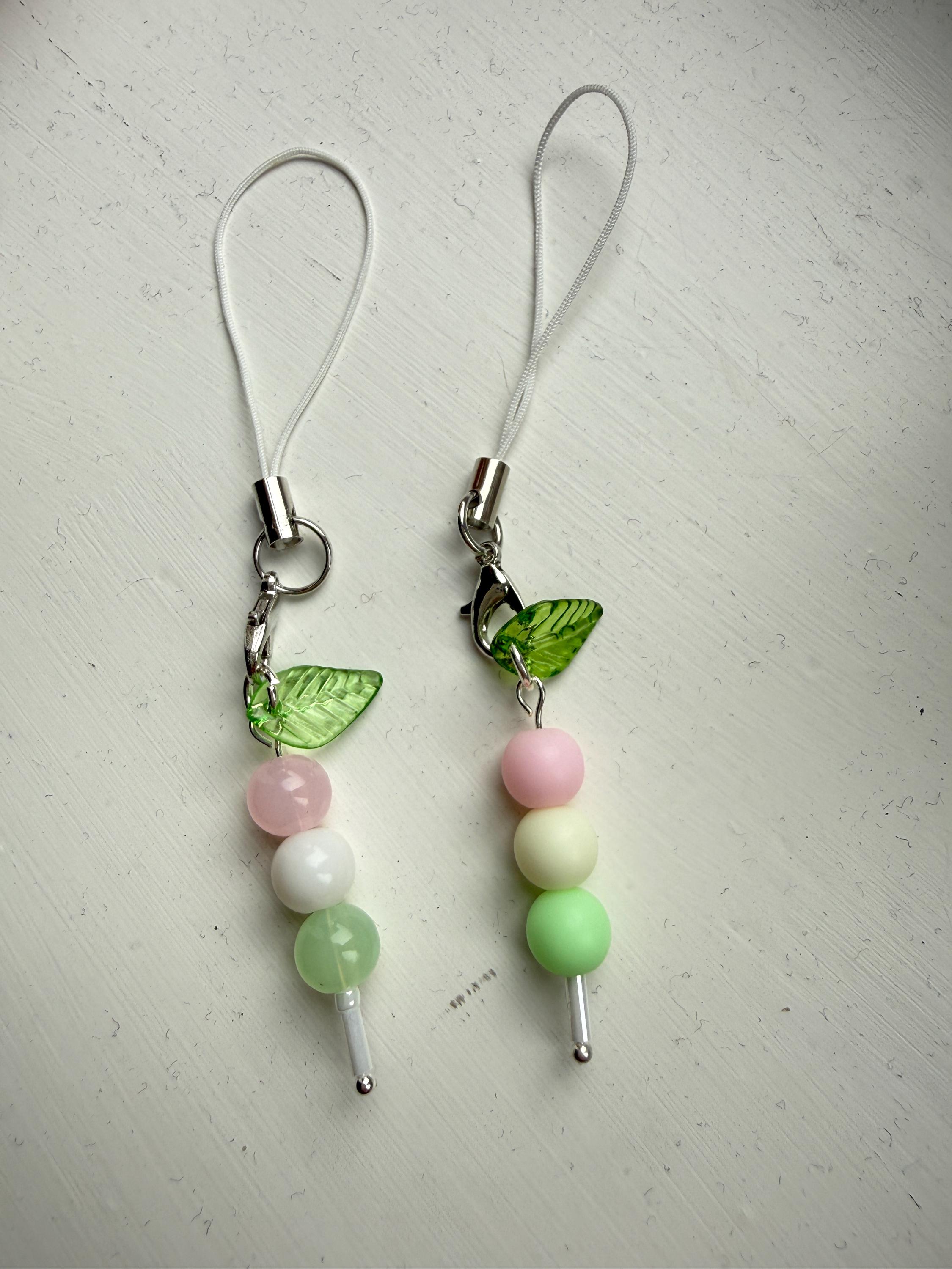 Handmade Pastel Dango Phone Charm – Kawaii Japanese Sweet Strap - Etsy