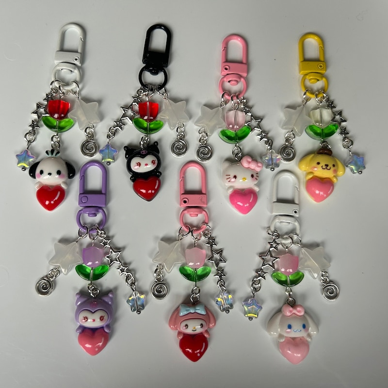 Cute Keyring - Etsy UK