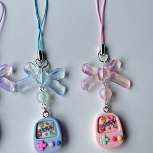HANDMADE Cute Kawaii Games Console Phone Charms , Beaded Accessories ...
