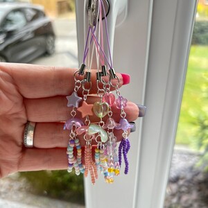 HANDMADE Cute Jellyfish Phone Charms, Phone Strap, Star Phone Charm ...