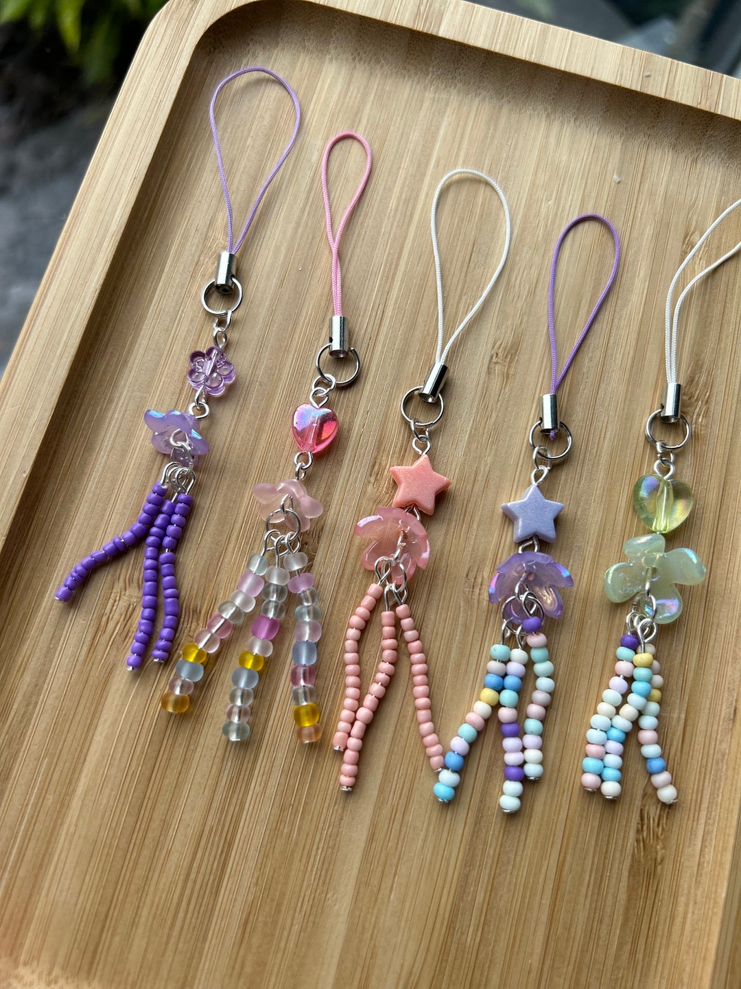 HANDMADE Cute Jellyfish Phone Charms, Phone Strap, Star Phone Charm ...