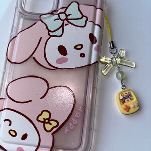 HANDMADE Cute Kawaii Games Console Phone Charms , Beaded Accessories ...