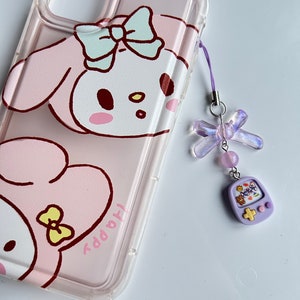 HANDMADE Cute Kawaii Games Console Phone Charms , Beaded Accessories ...