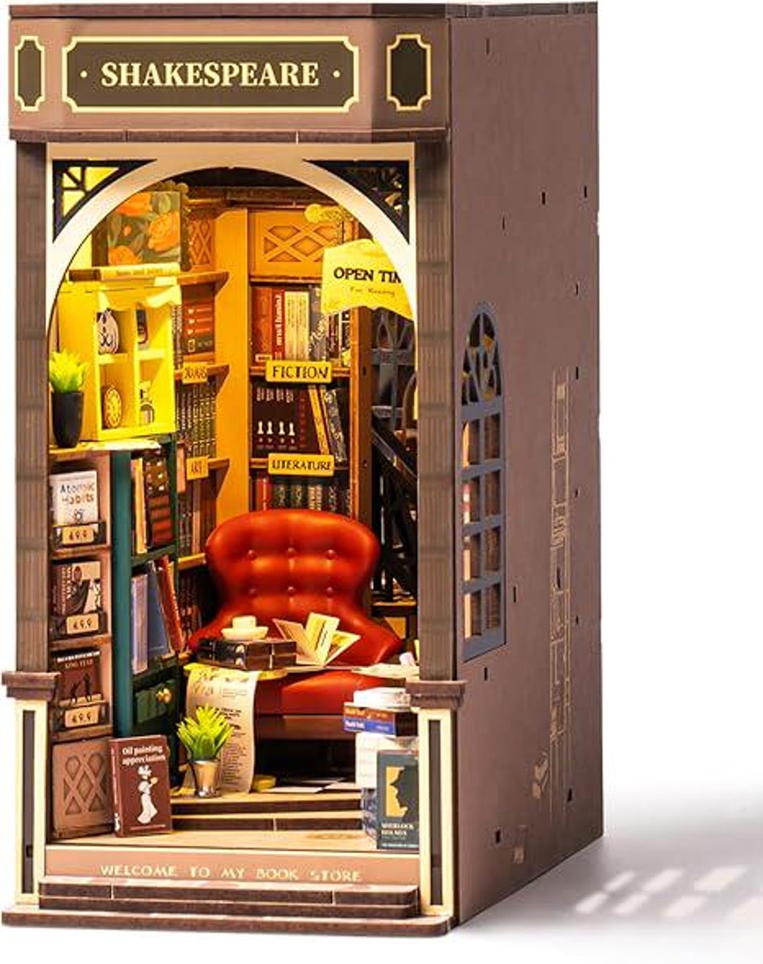 SHAKESPEARE BOOKSTORE: This Rolife Book Nook Has an Iconic Bookstore ...