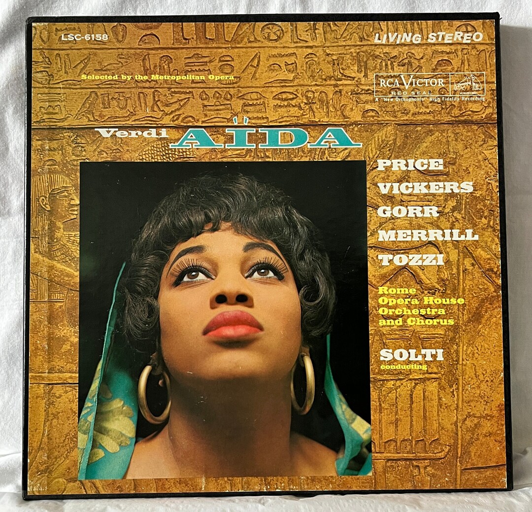 Verdi Aida Leontyne Price Vickey’s Gorr Merrill Tozzi Album Box Set RCA ...