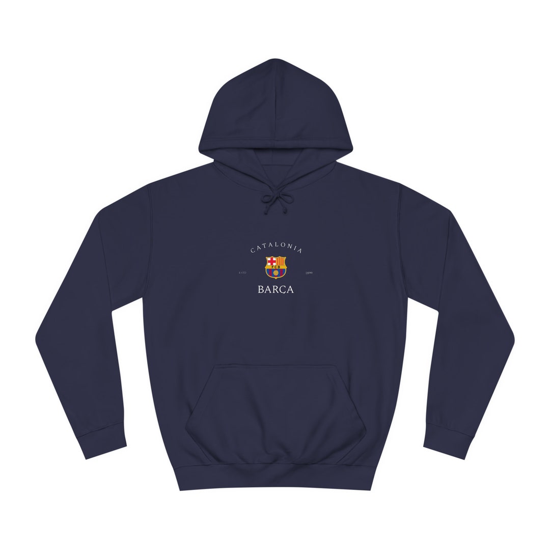 Barcelona Hoodie, Barca Hoodie, Futbol Club Barcelona Hoodie, Unisex ...