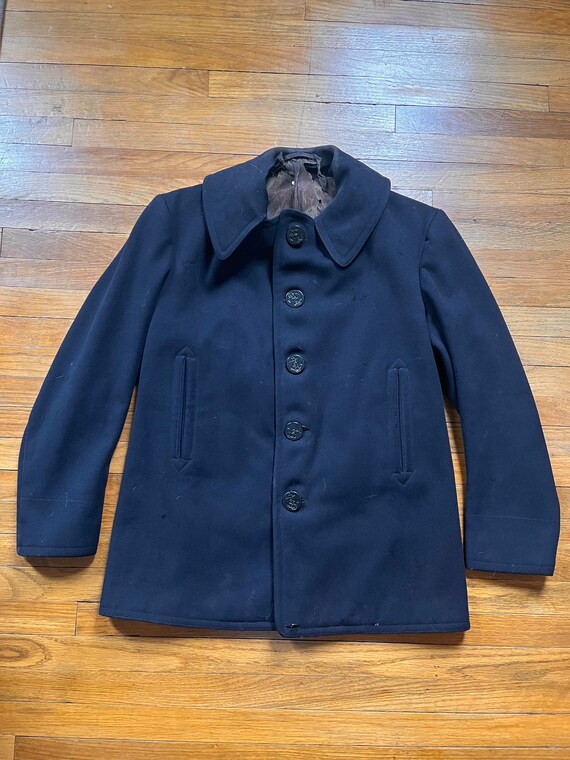 Vintage 1940s US Navy Naval Wool Sweater / Navy Wool … - Gem