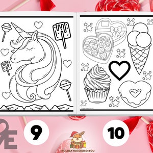 Sweet as Candy - Valentine's Day Coloring Pages, Valentines Coloring ...