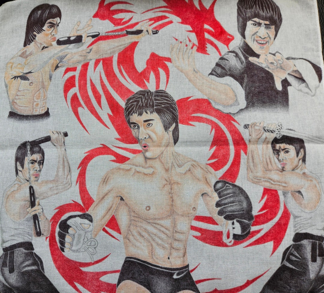 The Many Faces of Bruce Pano Art - Etsy UK