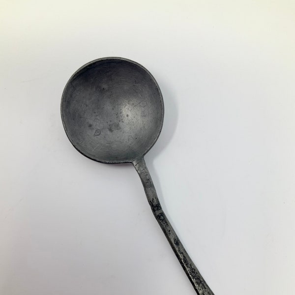 Antique Pewter Spoon - Etsy