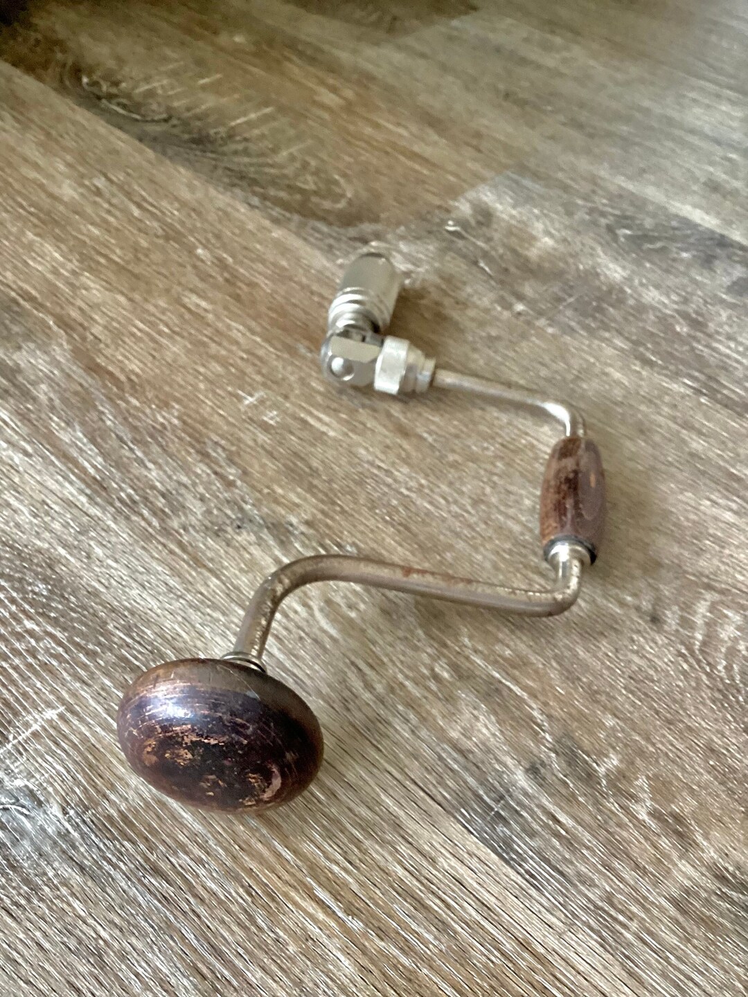 Vintage Tool Woodworking Hand Drill Auger Bit Brace Stanley Tool ...