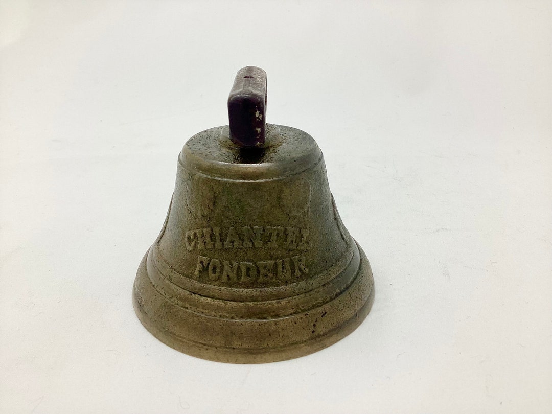 Antique 1878 Swiss Brass Bell, Saignelecier, Chiantel Fonduer - Etsy
