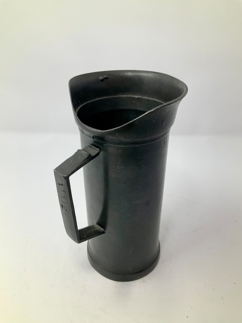 Antique Dutch Pewter Measure Harm Amsing 1 Liter - Etsy