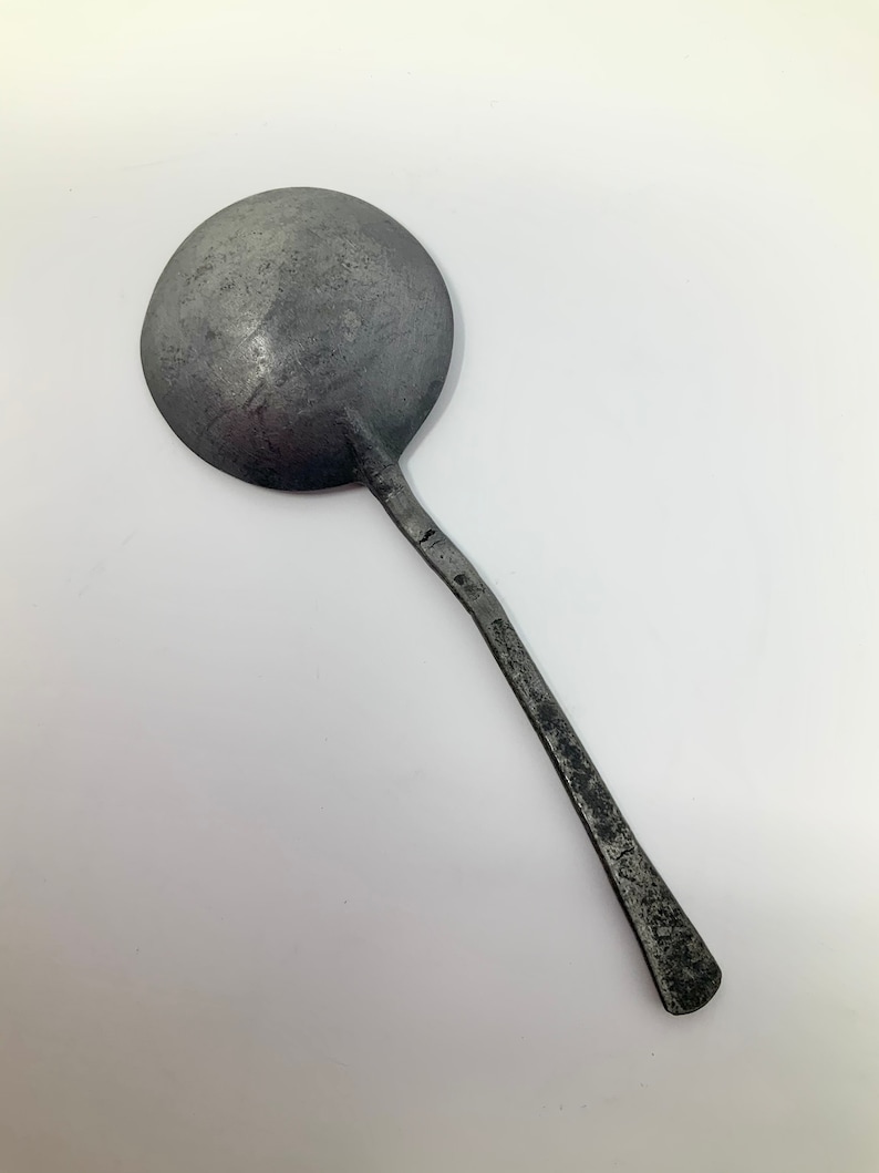 Antique Dutch Spoon 16th Mid 17th Century Dutch Circular Pewter - Etsy