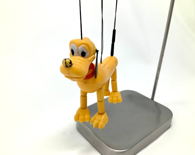 Vintage Pluto Walt Disney String Puppet Marionette Hong Kong - Etsy