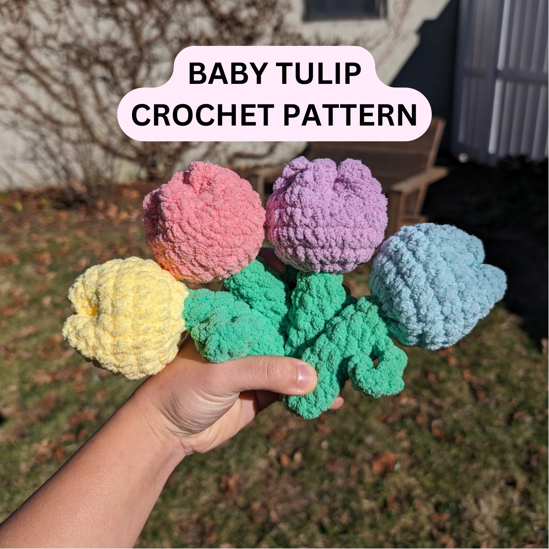 Baby Tulip CROCHET PATTERN - Etsy