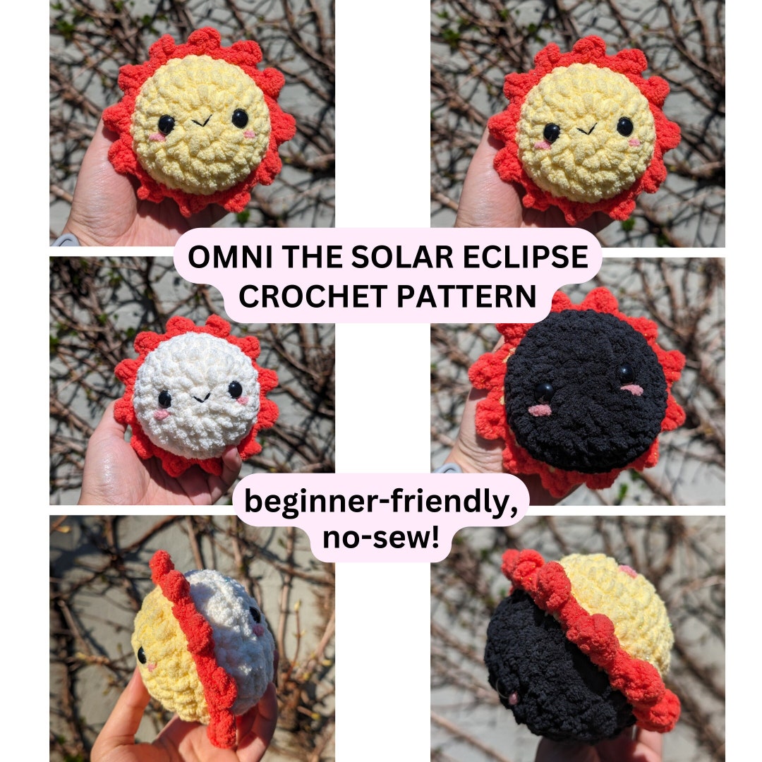 Omni the Solar Eclipse - CROCHET PATTERN - Etsy