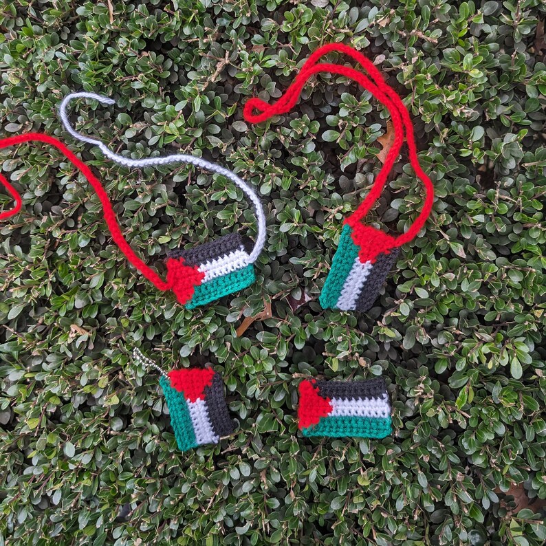 Palestine Flag 4 in 1 - CROCHET PATTERN - Etsy