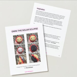 Omni the Solar Eclipse - CROCHET PATTERN - Etsy