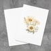 Note Card, Digital Download, Greeting Card, Daisey, Printable ...