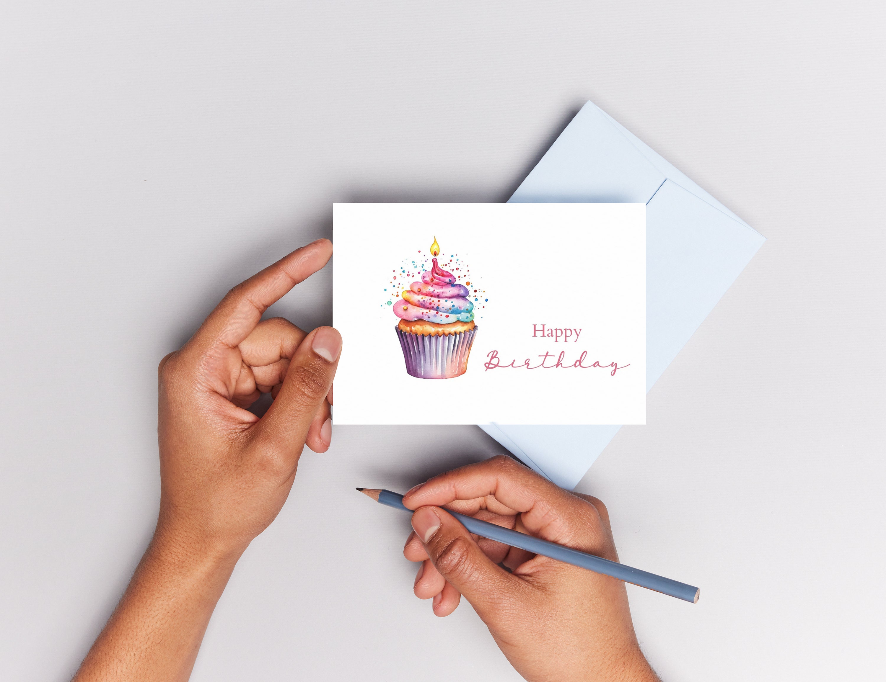 Birthday Card Happy Birthday Card Blank Card Greeting Cards Happy ...