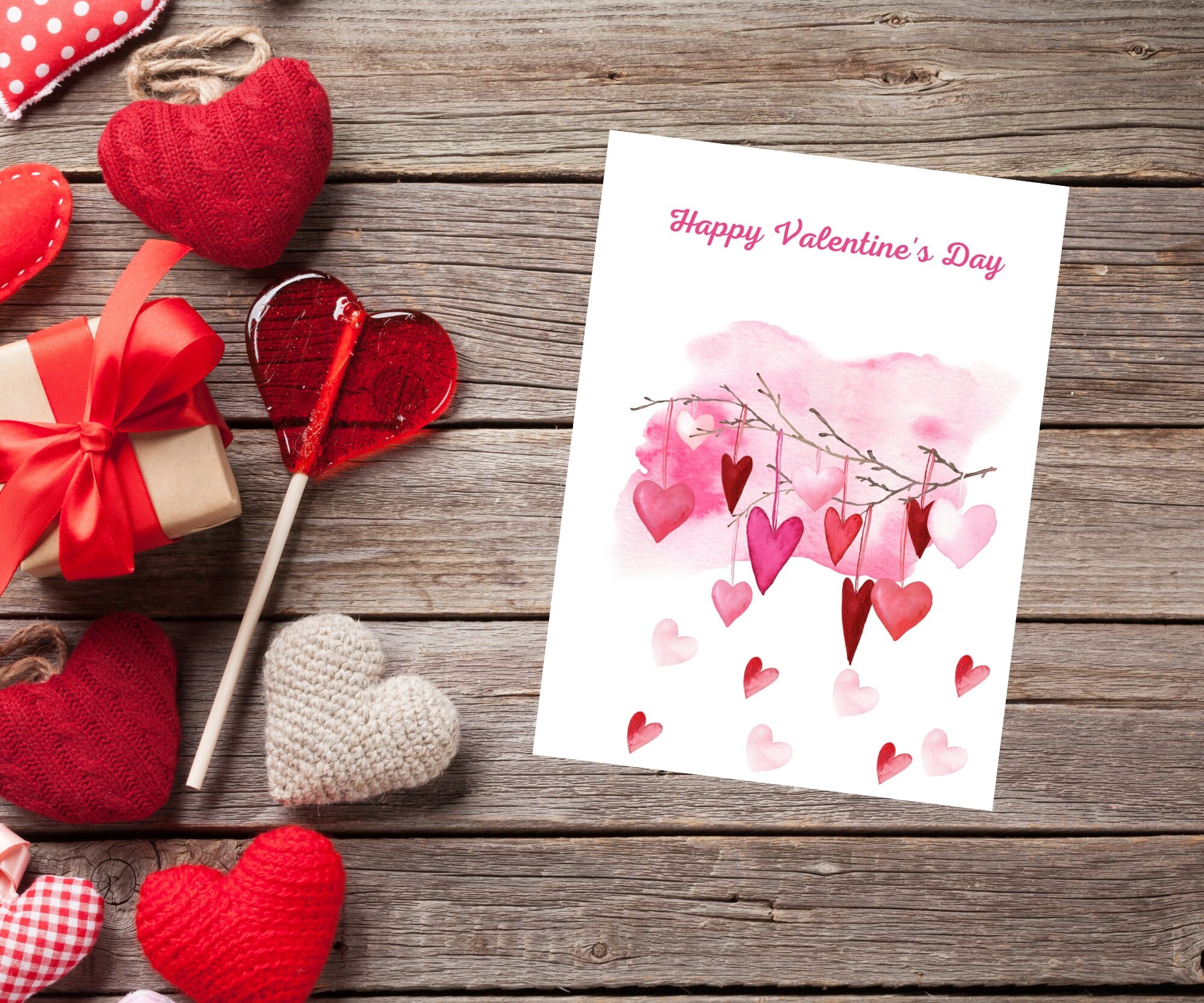 Digital Download Printable Card Digital Valentine's Card Valentine's ...