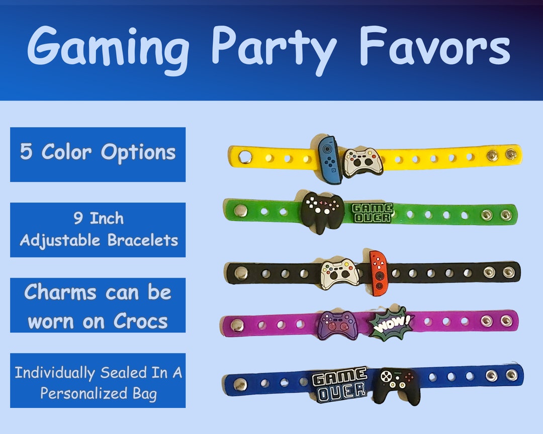 Video Gaming Party Favors/kids Gaming Party/gaming Party Decor/gaming ...
