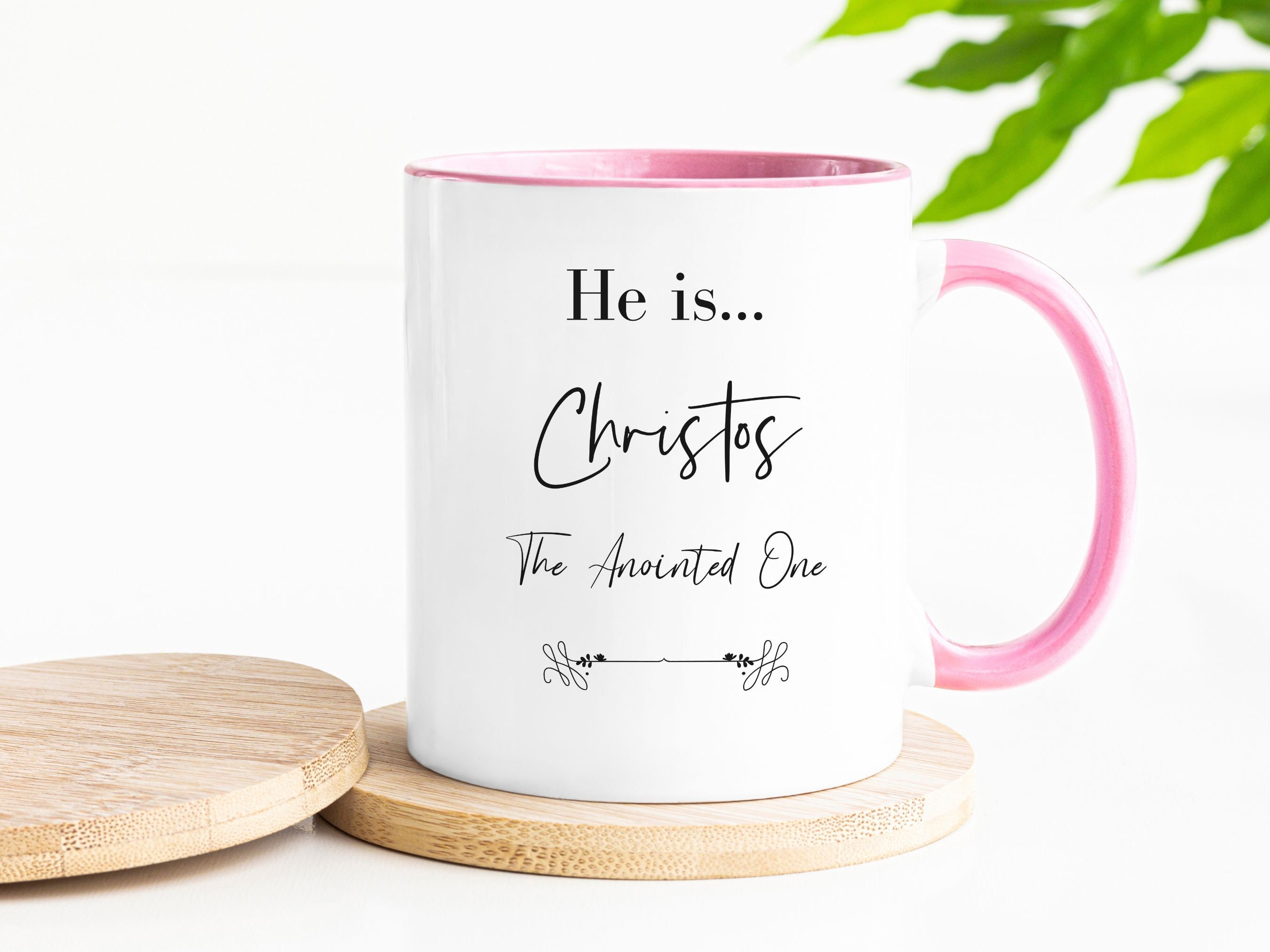 Christos the Anointed One, Names of God Coffee Mug, Christian Faith ...