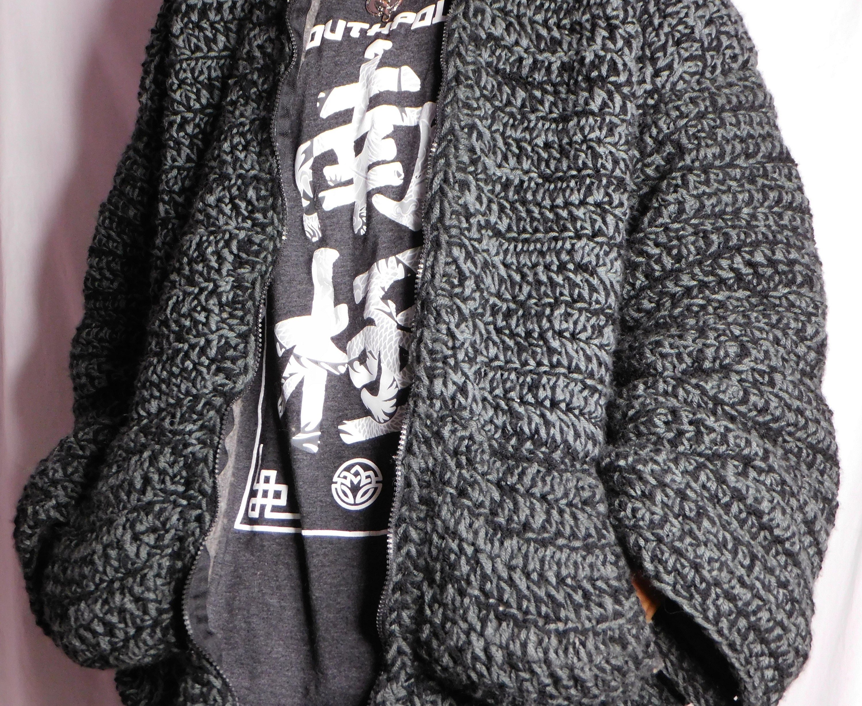 Handmade Crochet Winter Jacket multiple Colors - Etsy