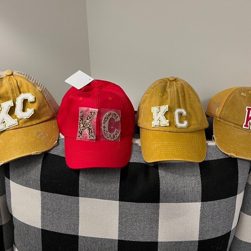 Kc Chiefs Hat - Etsy