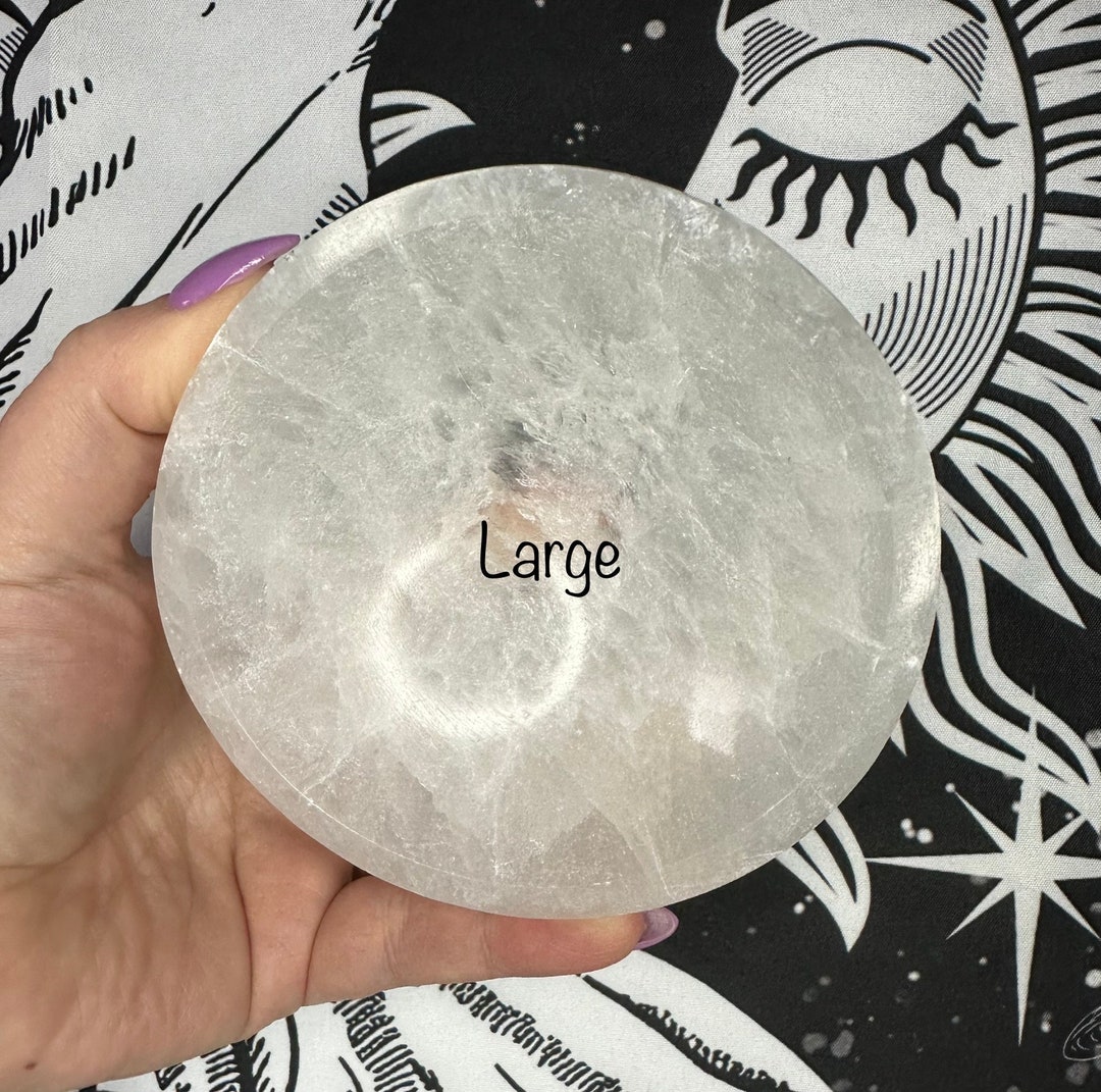 Selenite/satin Spar Bowls (various Sizes) - Etsy